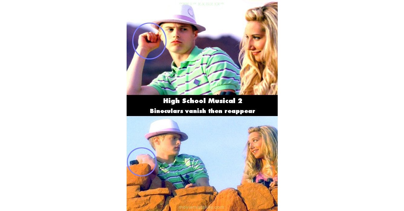 High School Musical 2 (2007) movie mistake picture (ID 130482)