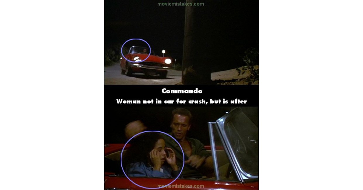 Commando (1985) movie mistake picture (ID 138633)