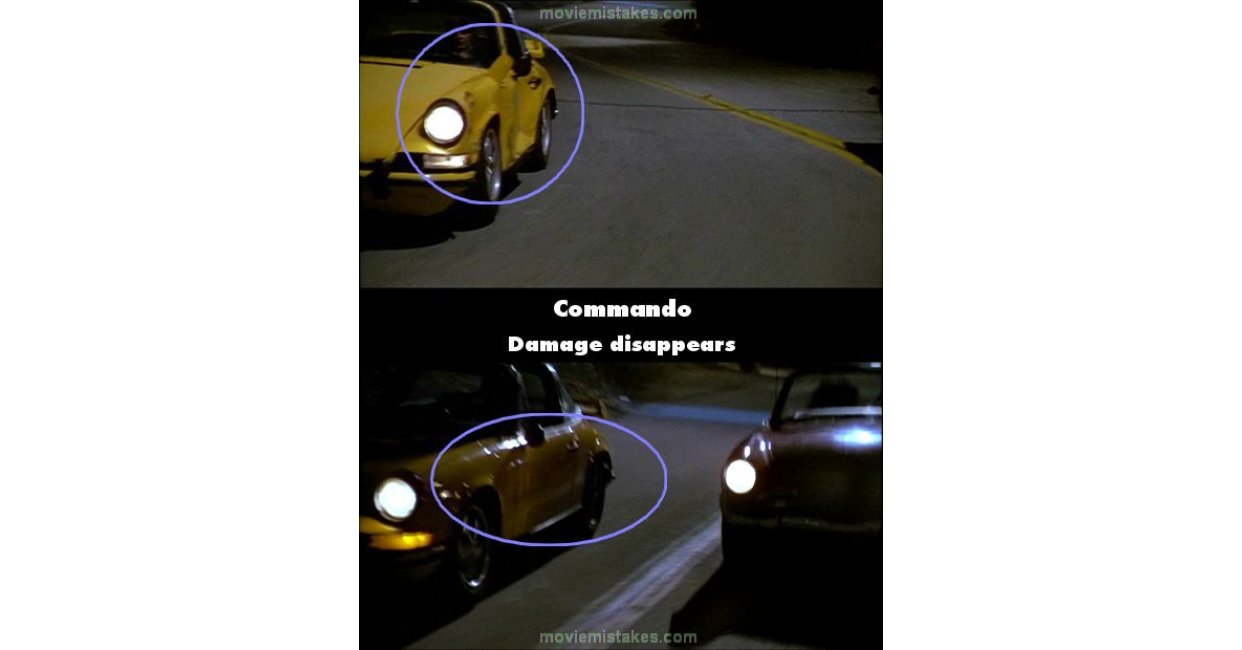 Commando (1985) movie mistake picture (ID 138703)