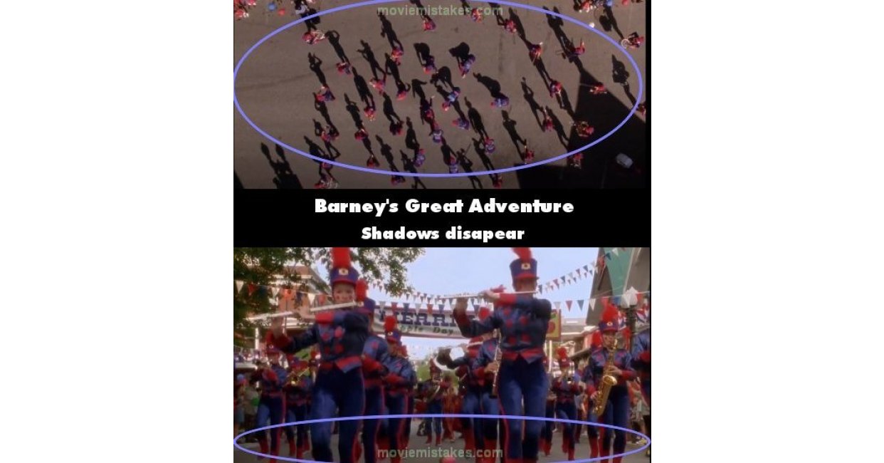 Barney's Great Adventure (1998) movie mistake picture (ID 138726)