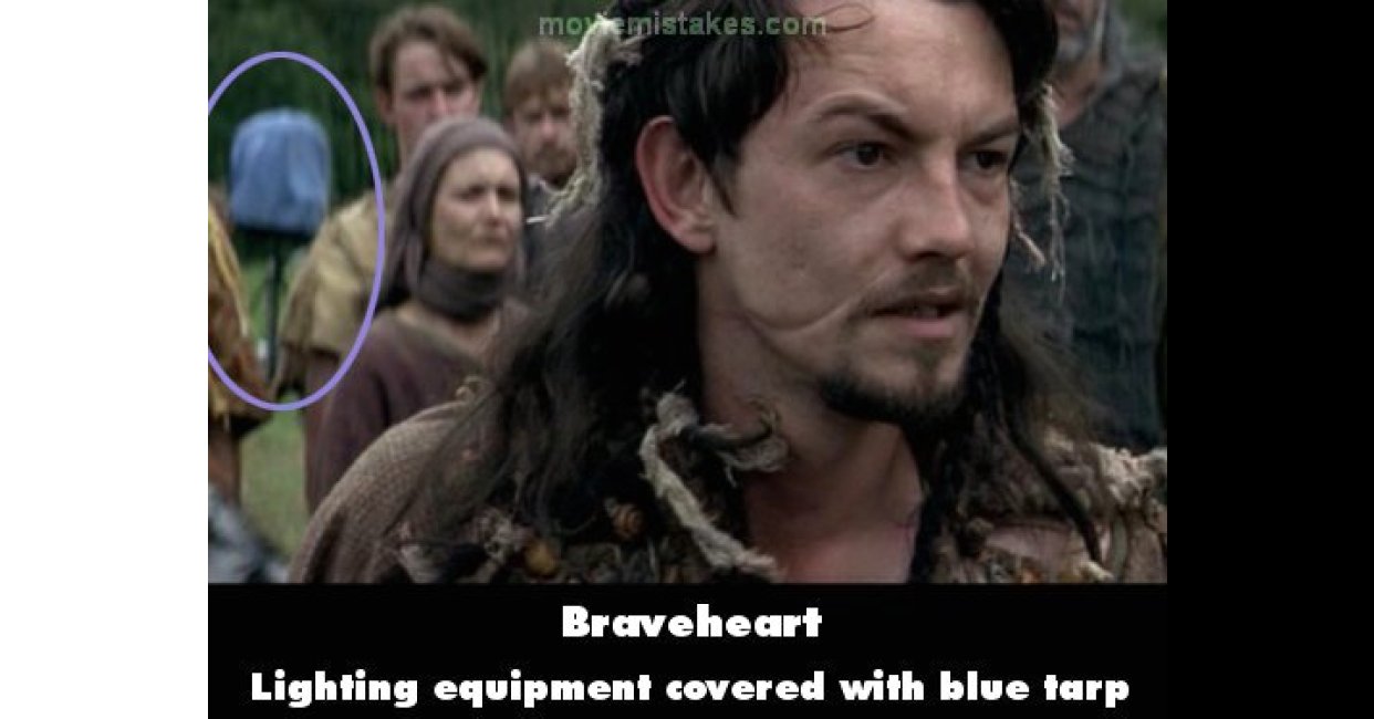 Braveheart (1995) movie mistake picture (ID 148636)