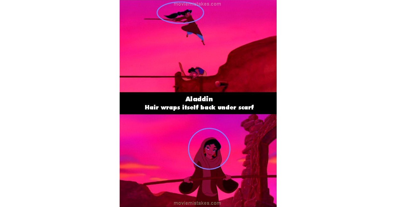 Aladdin (1992) movie mistake picture (ID 15705)