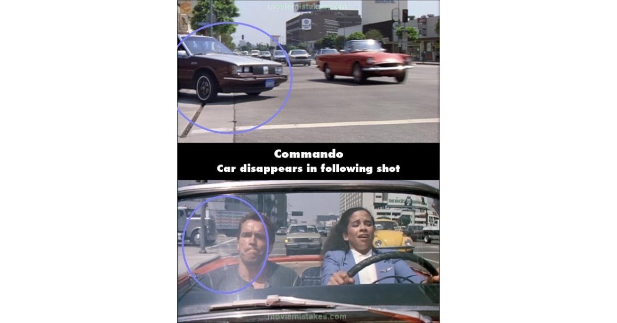 Commando (1985) movie mistake picture (ID 172246)