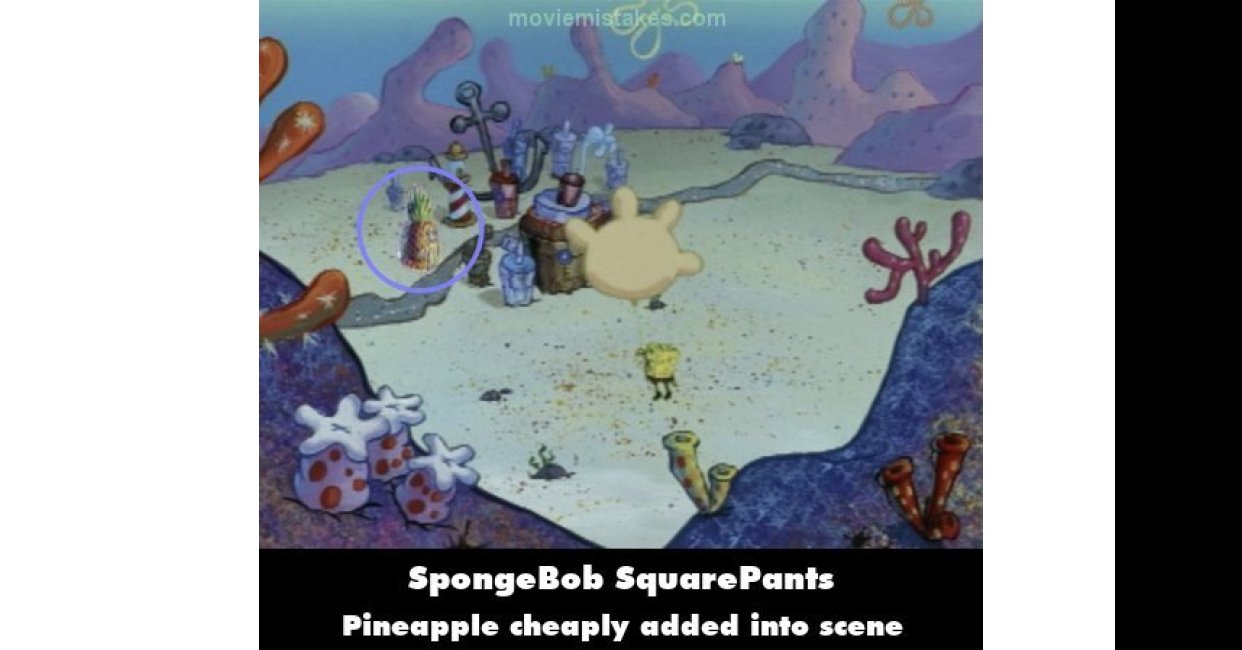SpongeBob SquarePants (1999) TV mistake picture (ID 198297)