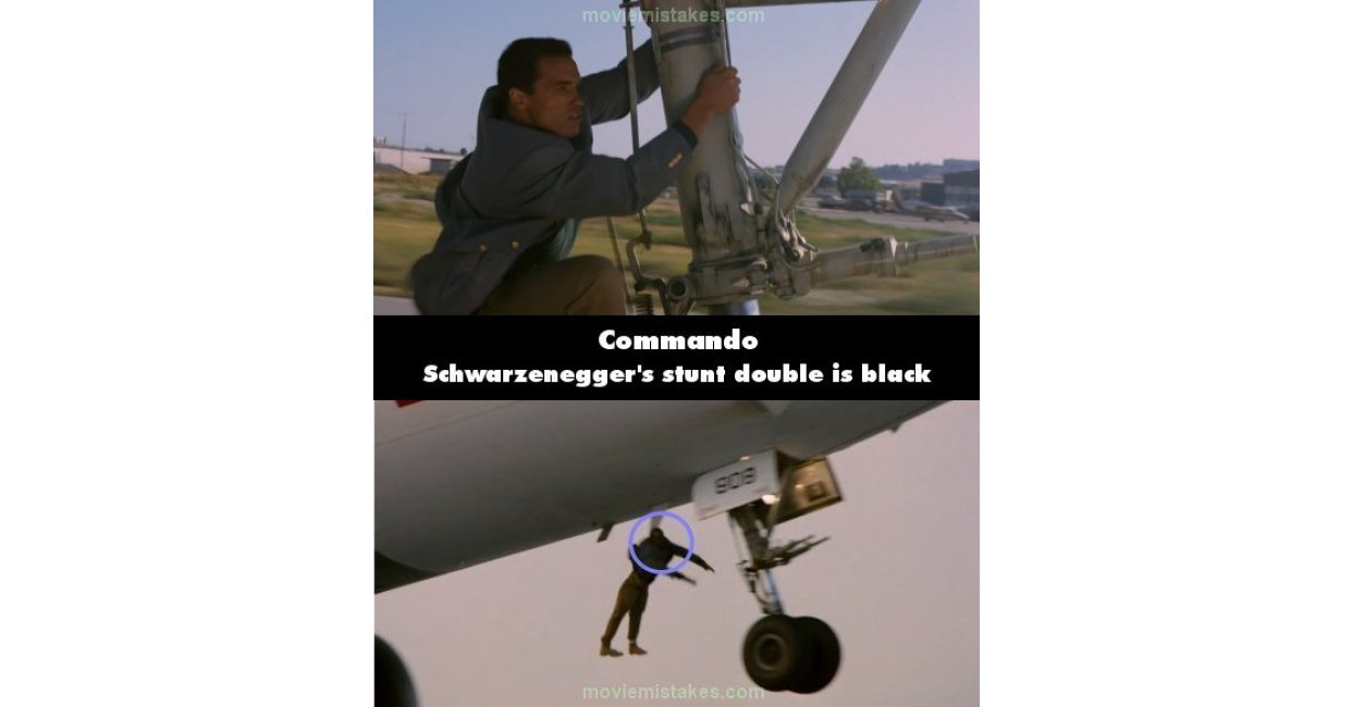 Commando (1985) movie mistake picture (ID 214958)