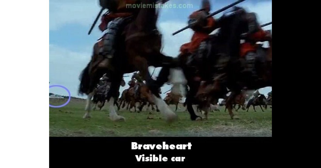 Braveheart (1995) movie mistake picture (ID 241149)