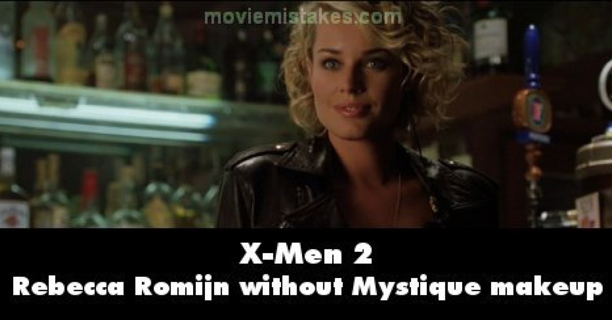 X Men 2 Mystique Bathroom Scene