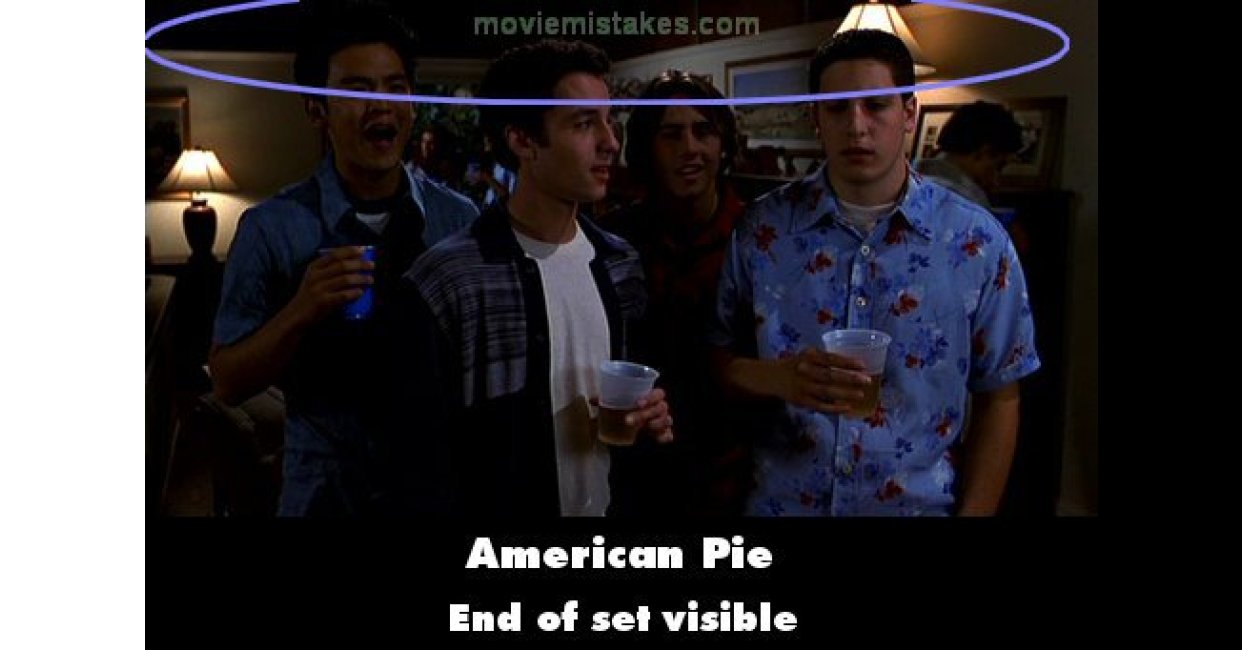 American Pie (1999) movie mistake picture (ID 27454)