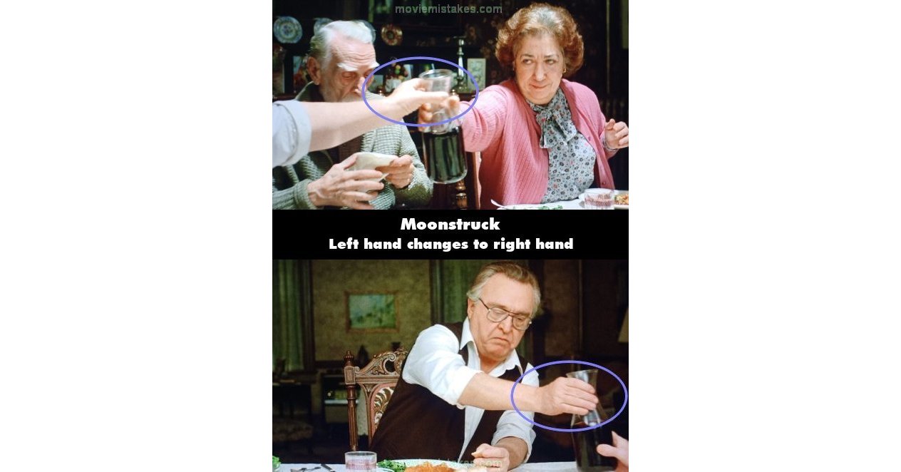 Moonstruck (1987) movie mistake picture (ID 28007)