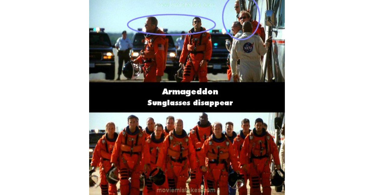 Armageddon (1998) movie mistake picture (ID 29375)