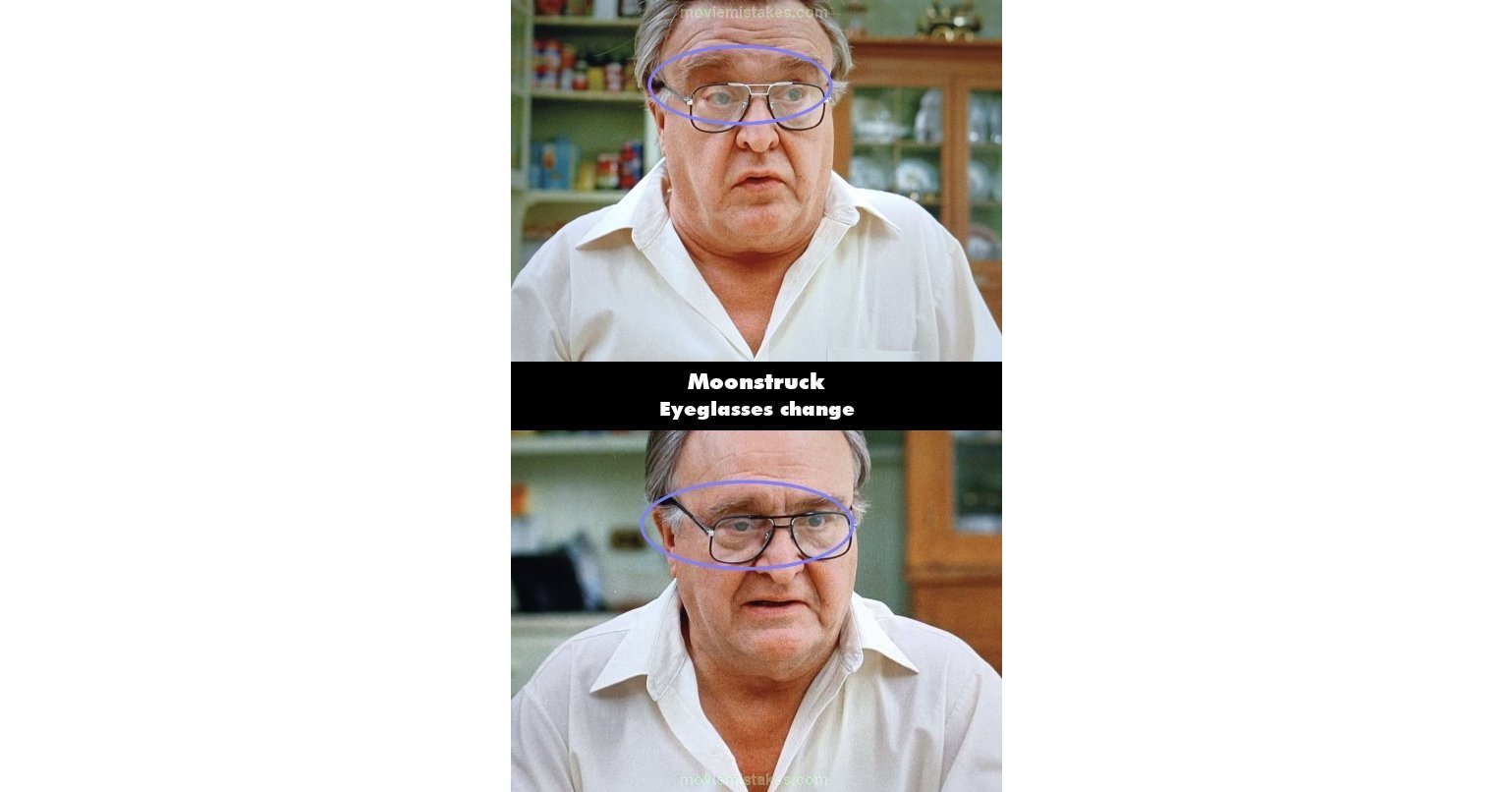 Moonstruck (1987) movie mistake picture (ID 295811)