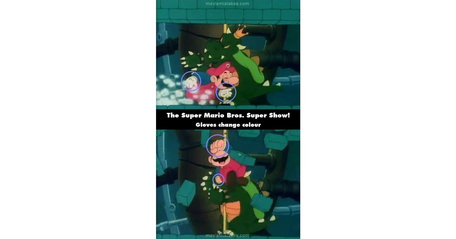 The Super Mario Bros. Super Show! (1989) TV mistake picture (ID 296069)