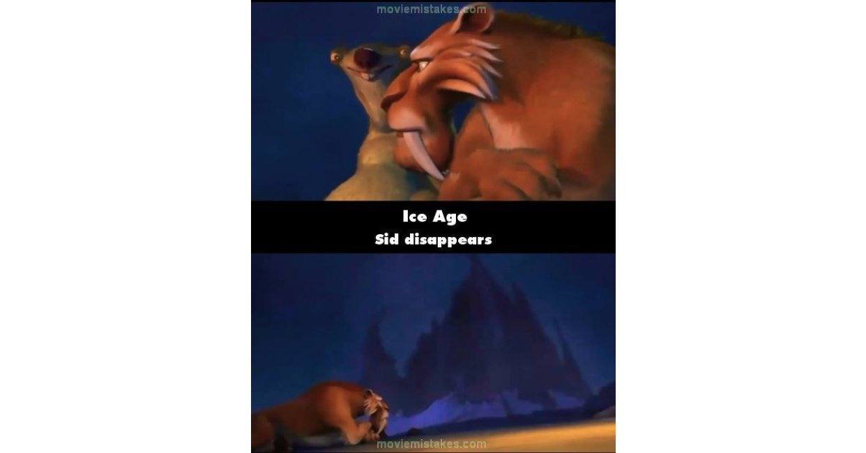 Ice Age (2002) movie mistake picture (ID 301914)