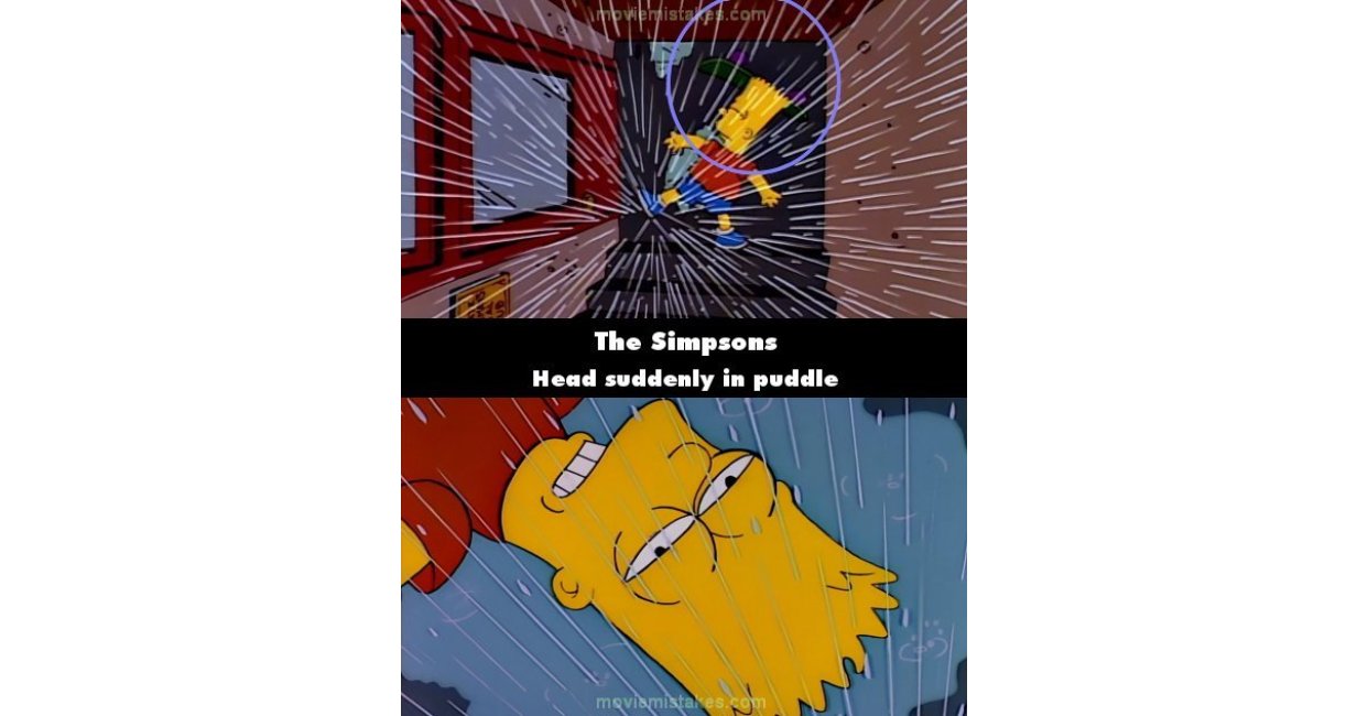 The Simpsons (1989) TV mistake picture (ID 312484)