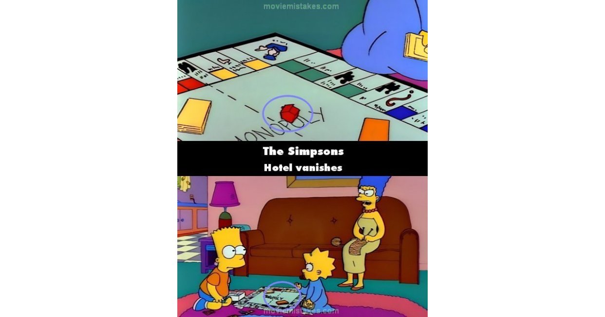 The Simpsons (1989) TV mistake picture (ID 312505)