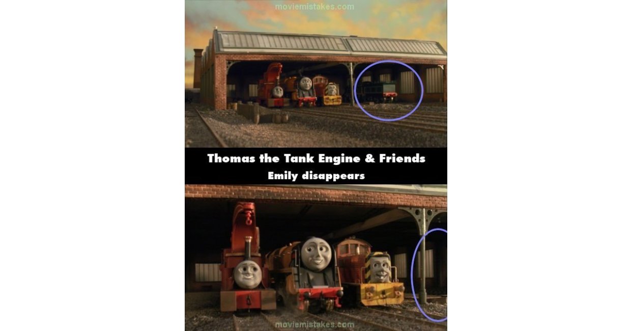 Thomas the Tank Engine & Friends (1984) TV mistake picture (ID 332361)