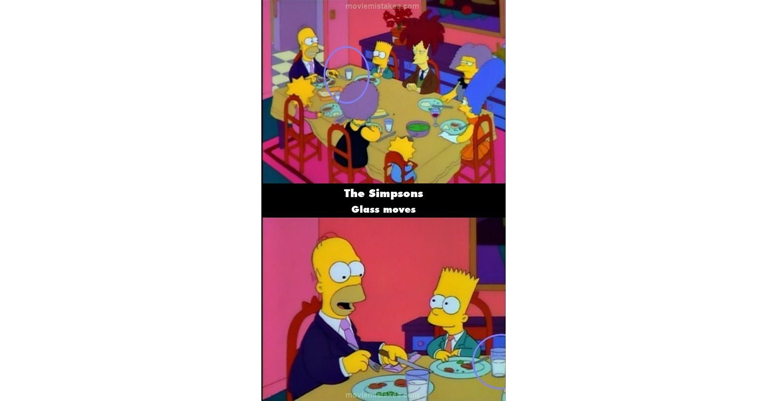 The Simpsons (1989) TV mistake picture (ID 334559)