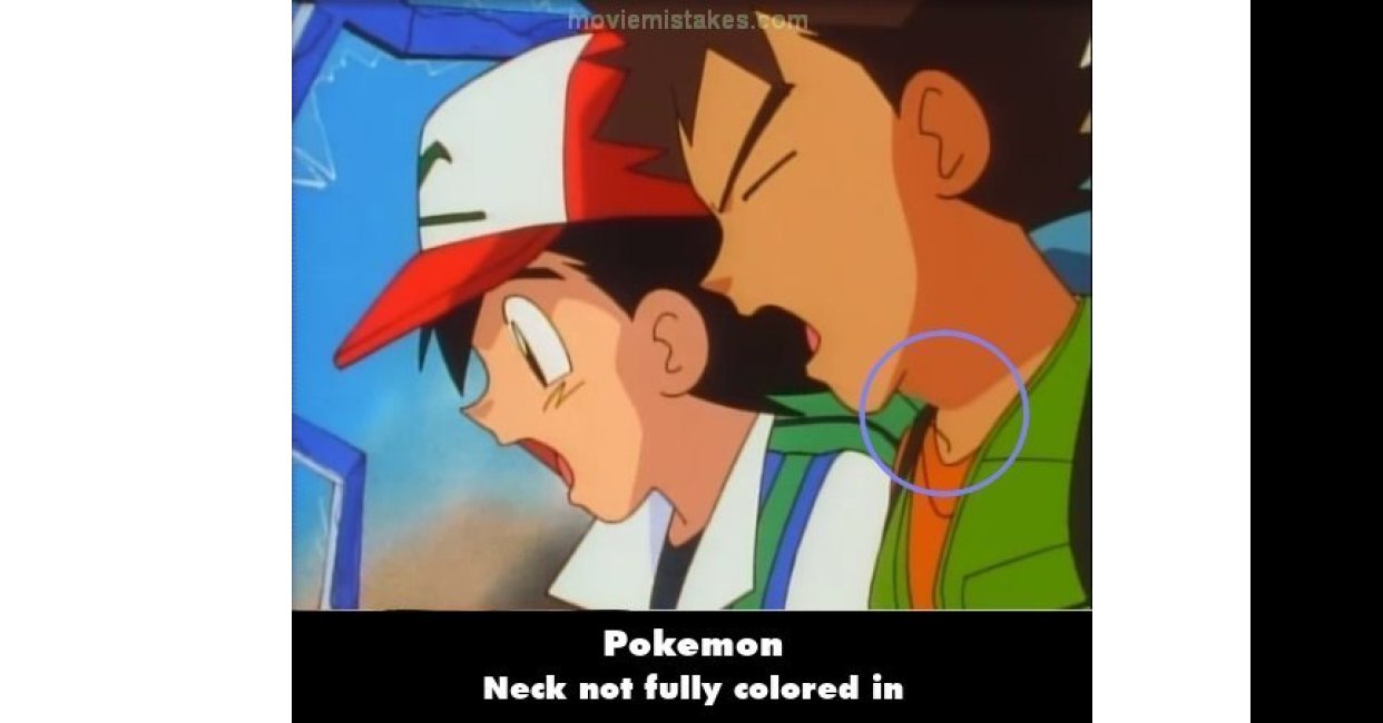 Pokemon (1998) TV mistake picture (ID 337348)