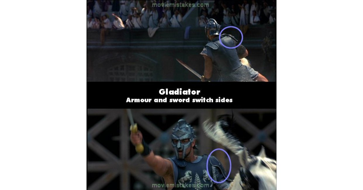 Gladiator (2000) movie mistake picture (ID 3405)
