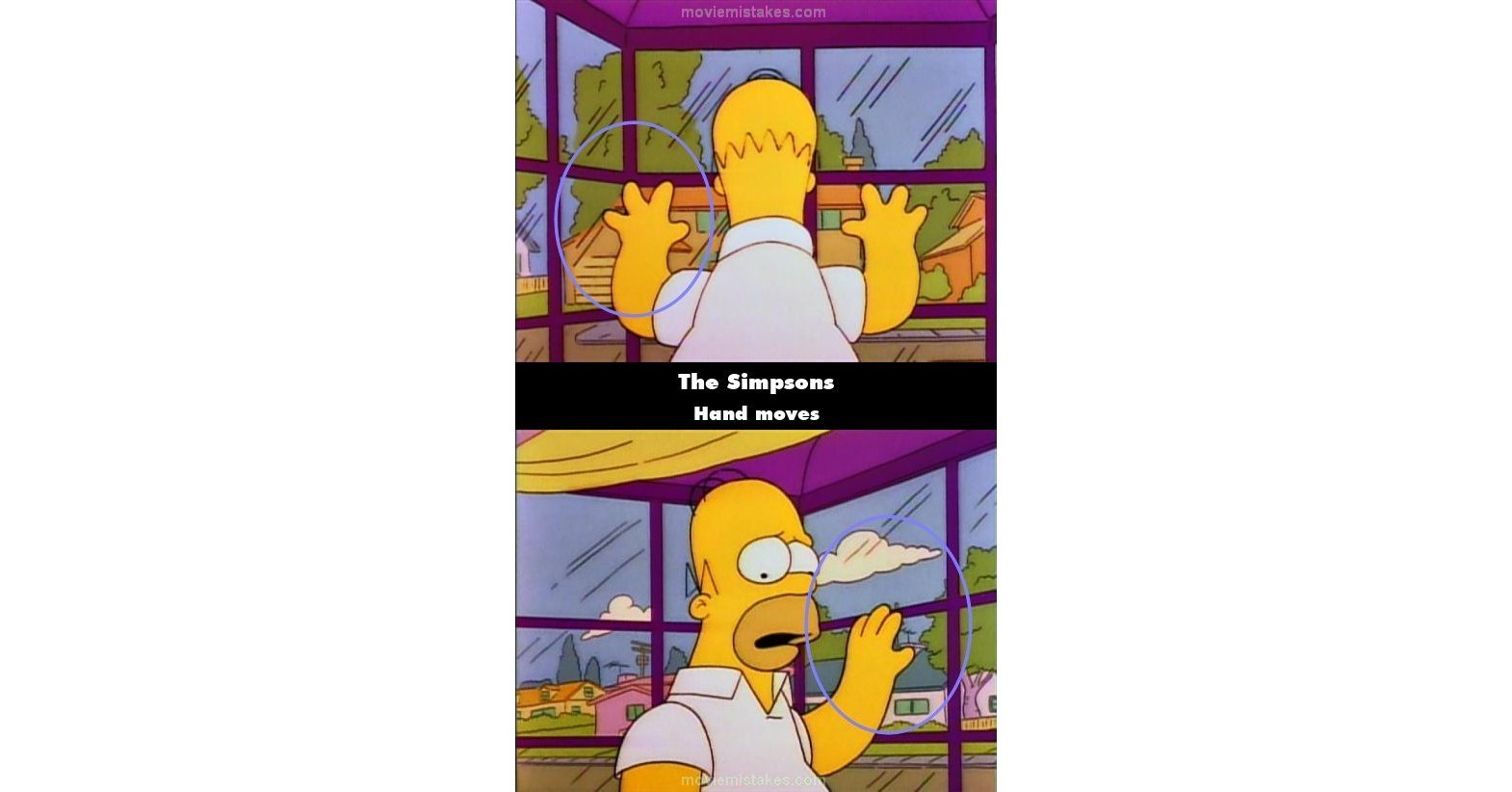 The Simpsons (1989) TV mistake picture (ID 347514)