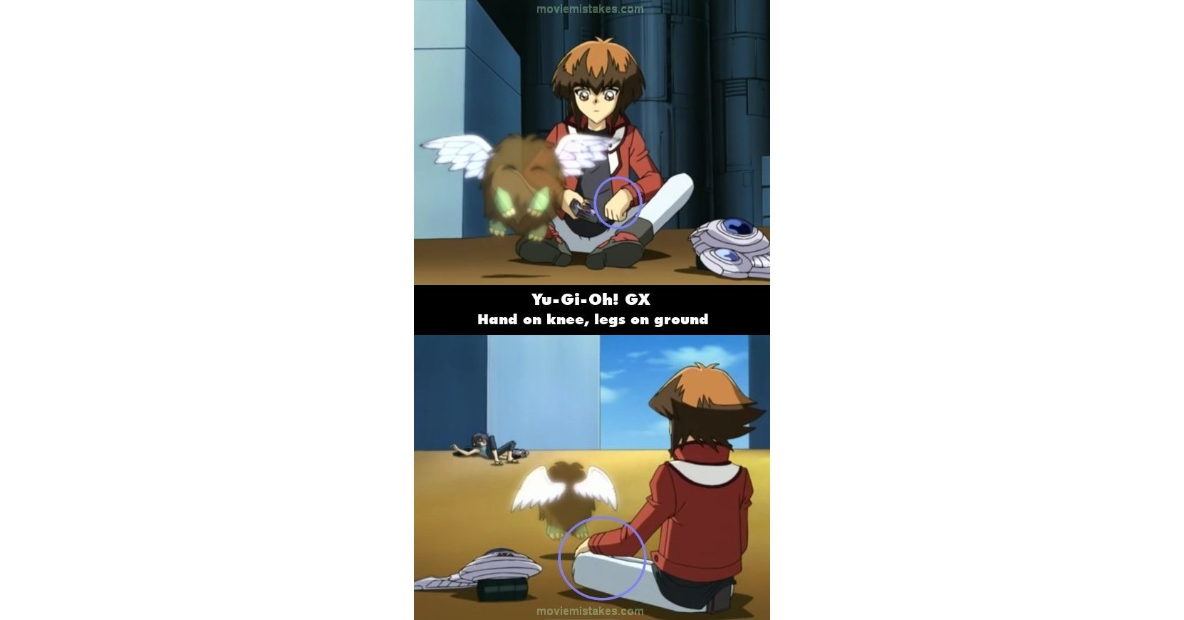 Yu-Gi-Oh! GX (2004) TV mistake picture (ID 349784)