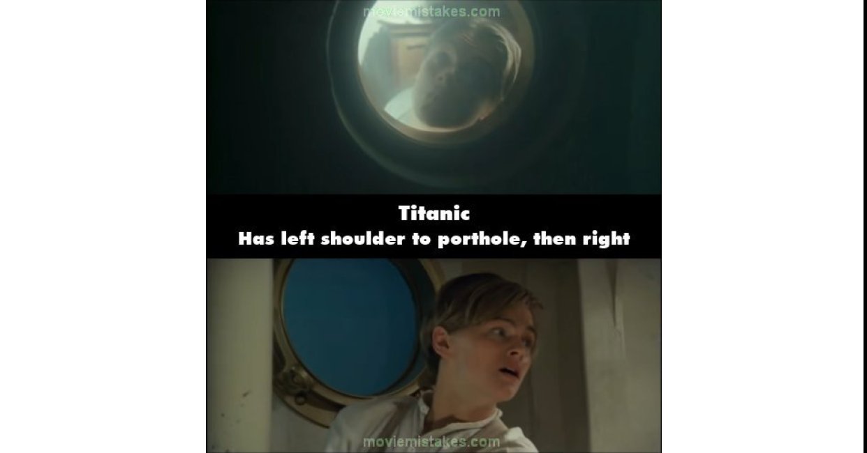 Titanic (1997) movie mistake picture (ID 350178)