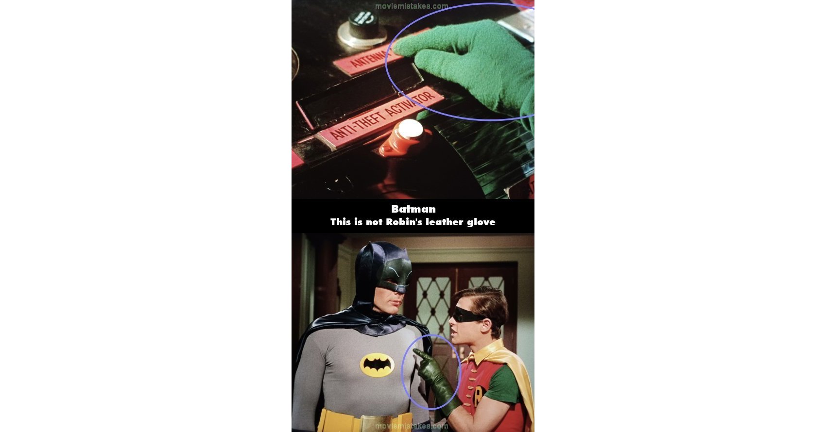 Batman (1966) TV mistake picture (ID 351213)