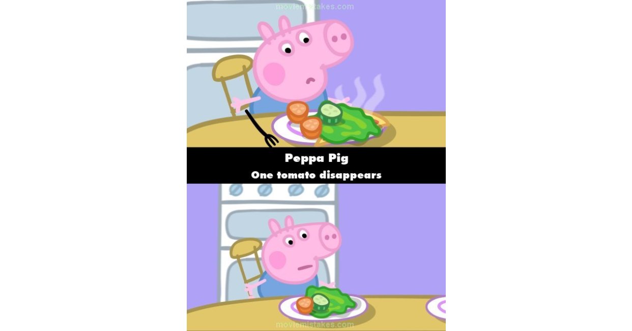 Peppa Pig (2004) TV mistake picture (ID 352809)