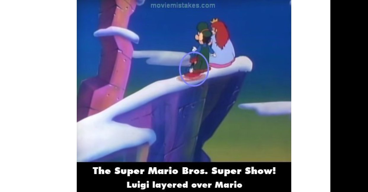 The Super Mario Bros. Super Show! (1989) TV mistake picture (ID 356547)