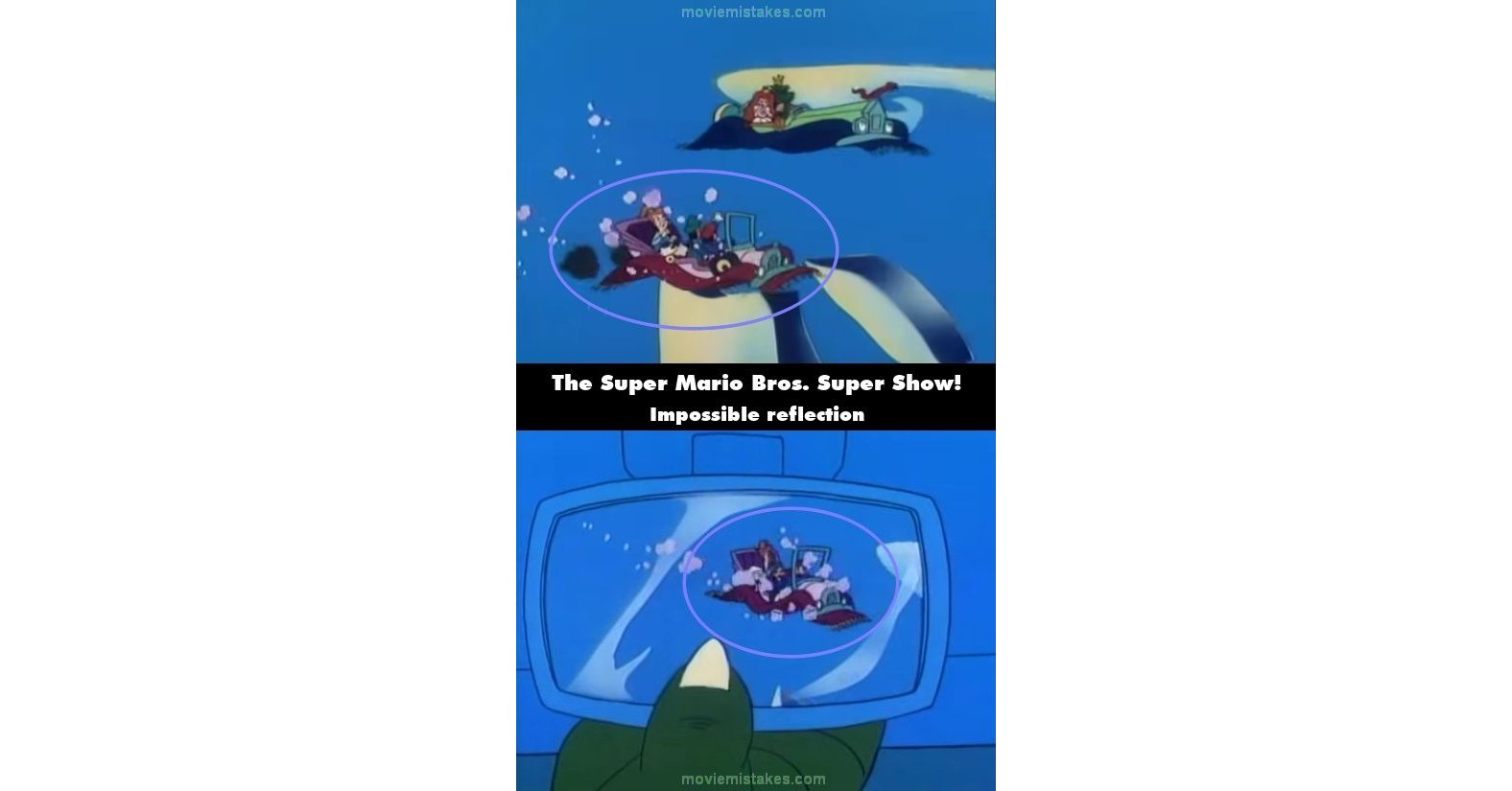 The Super Mario Bros. Super Show! (1989) TV mistake picture (ID 356578)