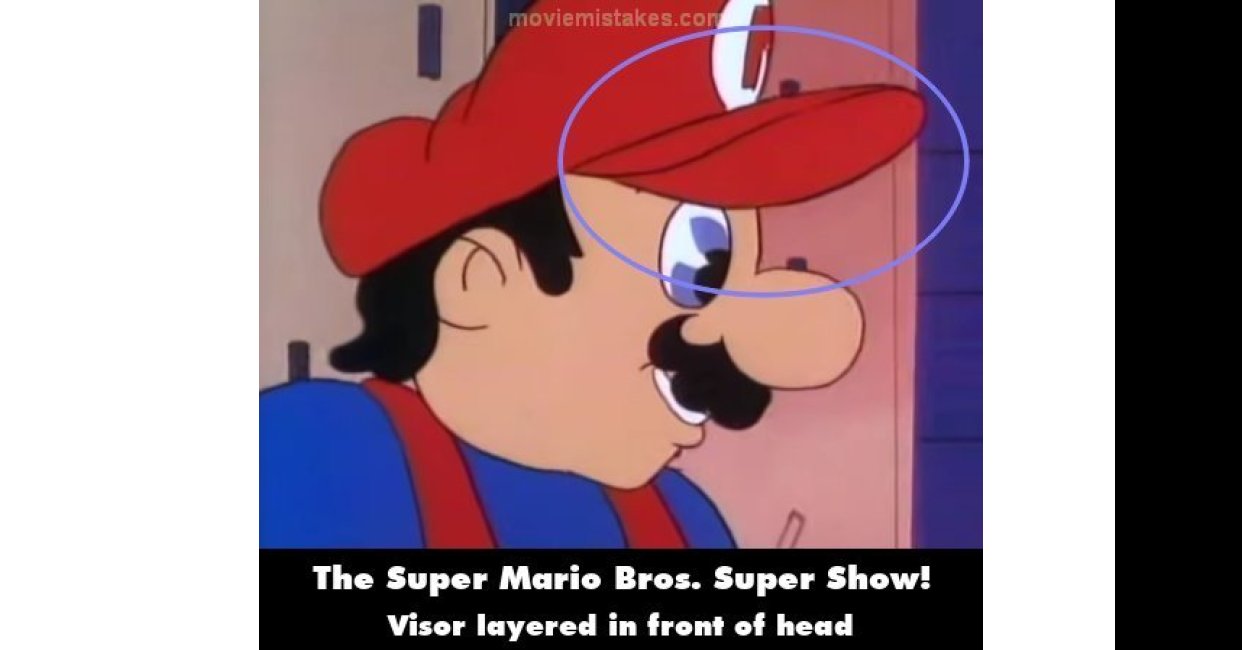 The Super Mario Bros. Super Show! (1989) TV mistake picture (ID 356583)
