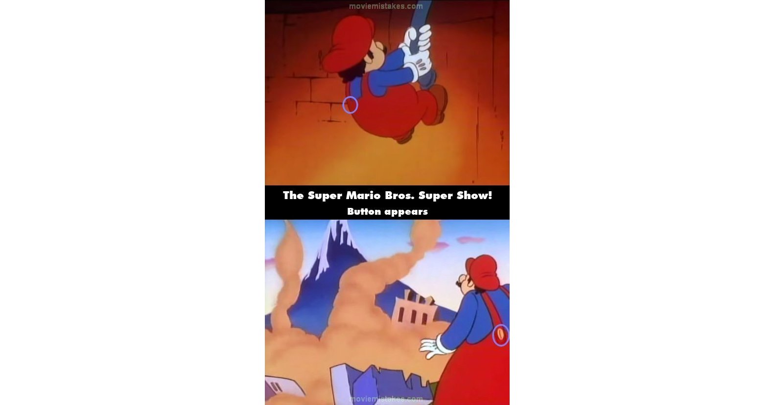 The Super Mario Bros. Super Show! (1989) TV mistake picture (ID 356594)