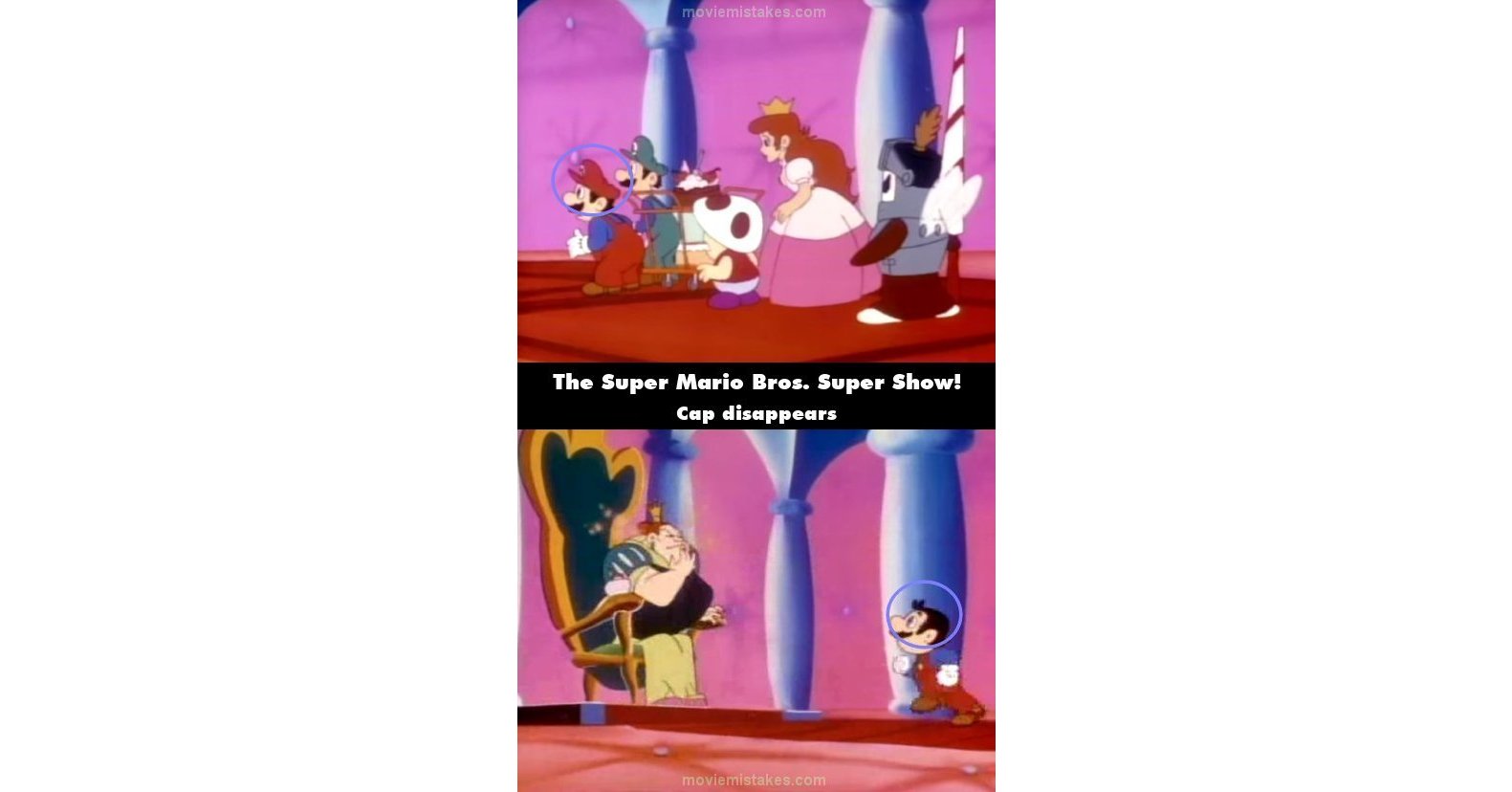 The Super Mario Bros. Super Show! (1989) TV mistake picture (ID 359252)