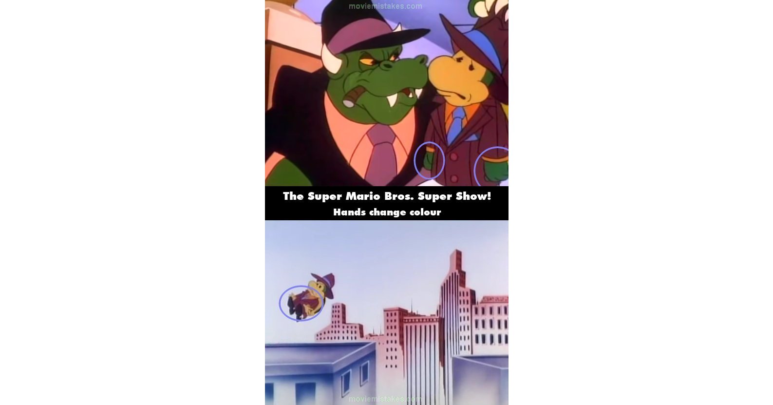 The Super Mario Bros. Super Show! (1989) TV mistake picture (ID 359309)