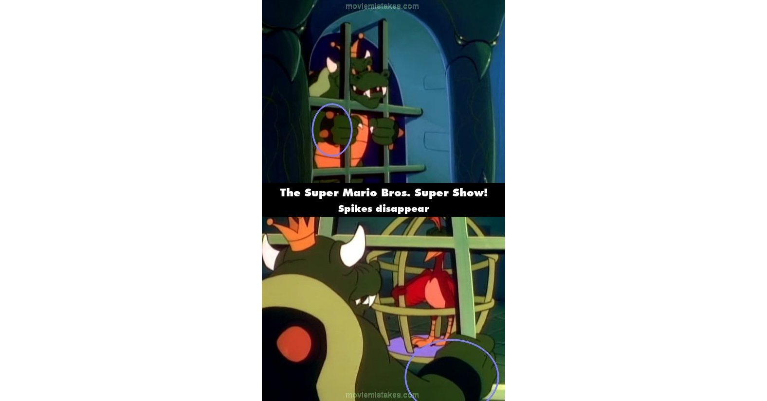 The Super Mario Bros. Super Show! (1989) TV mistake picture (ID 359334)