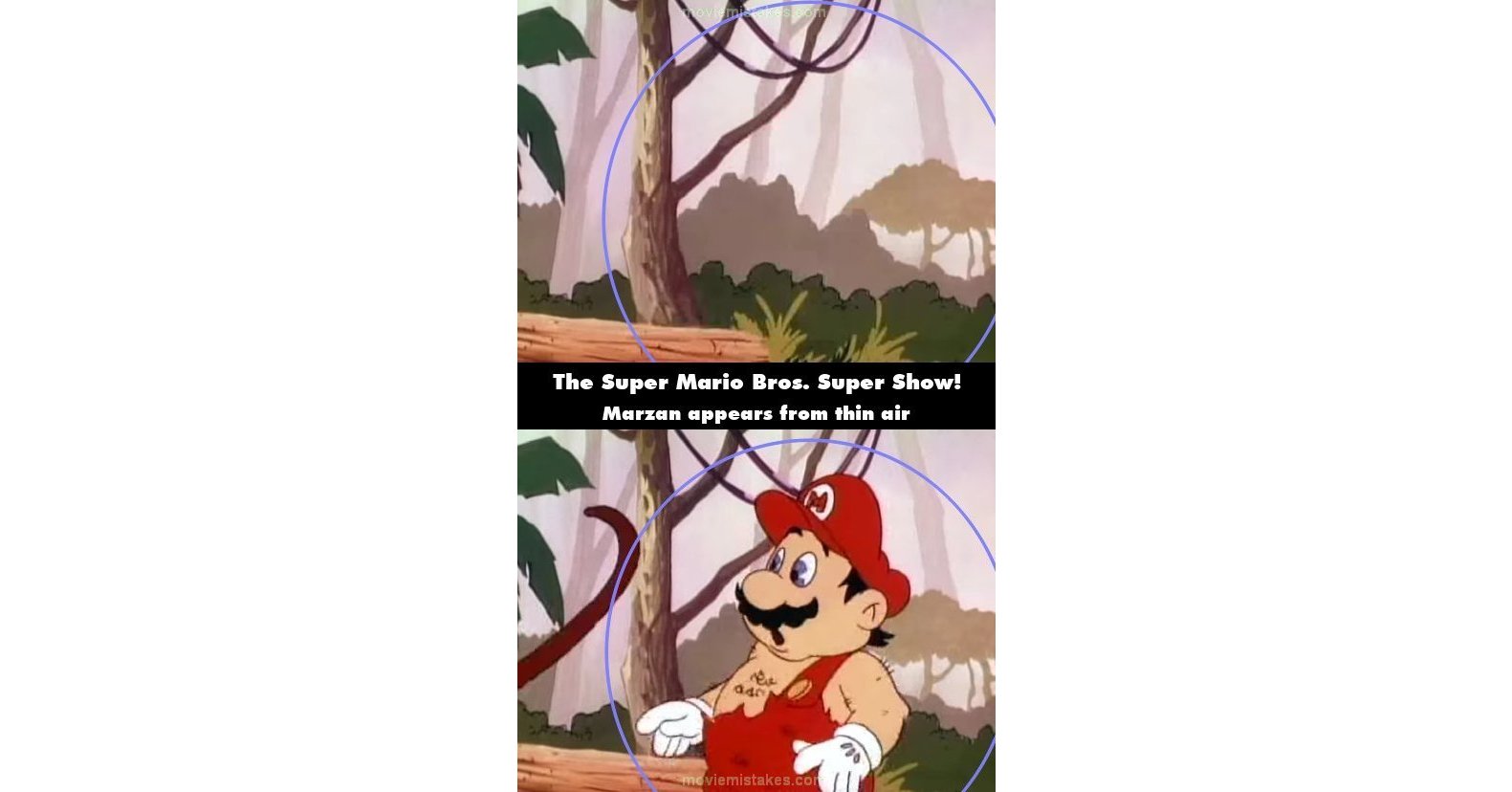 The Super Mario Bros. Super Show! (1989) TV mistake picture (ID 359345)