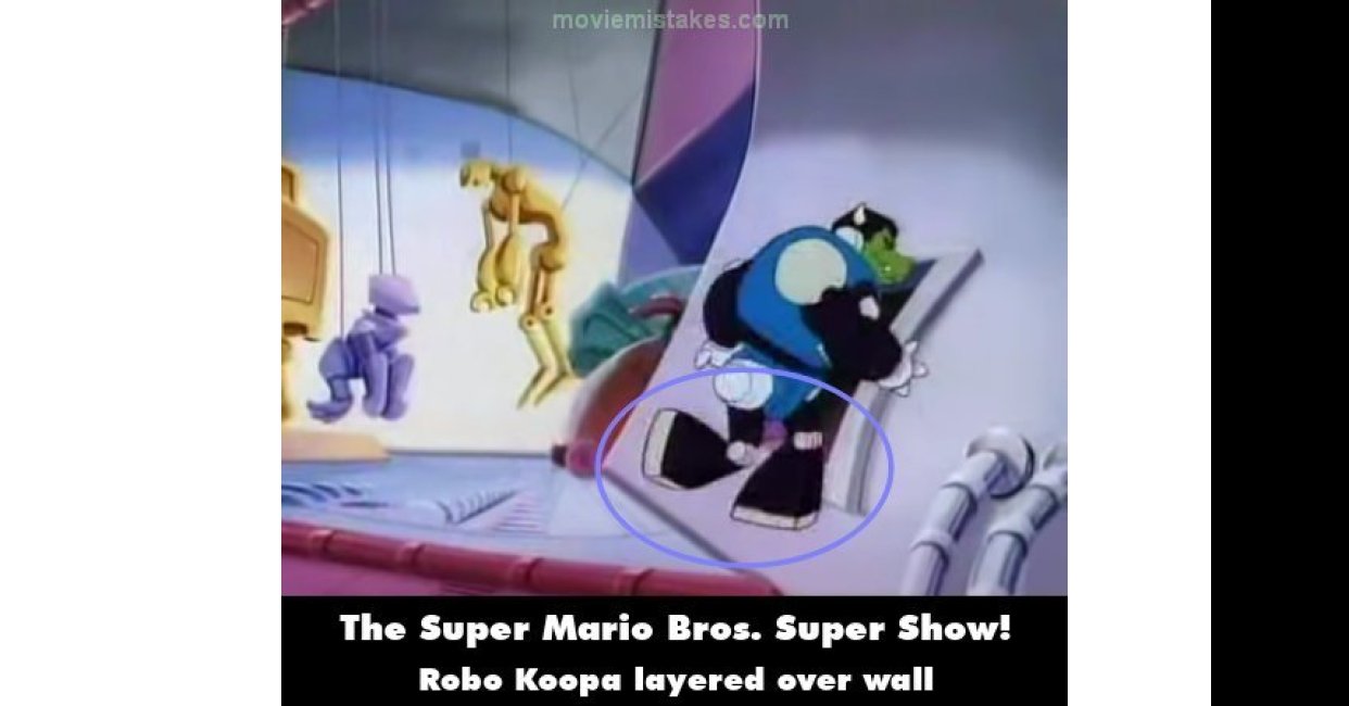 The Super Mario Bros. Super Show! (1989) TV mistake picture (ID 359432)