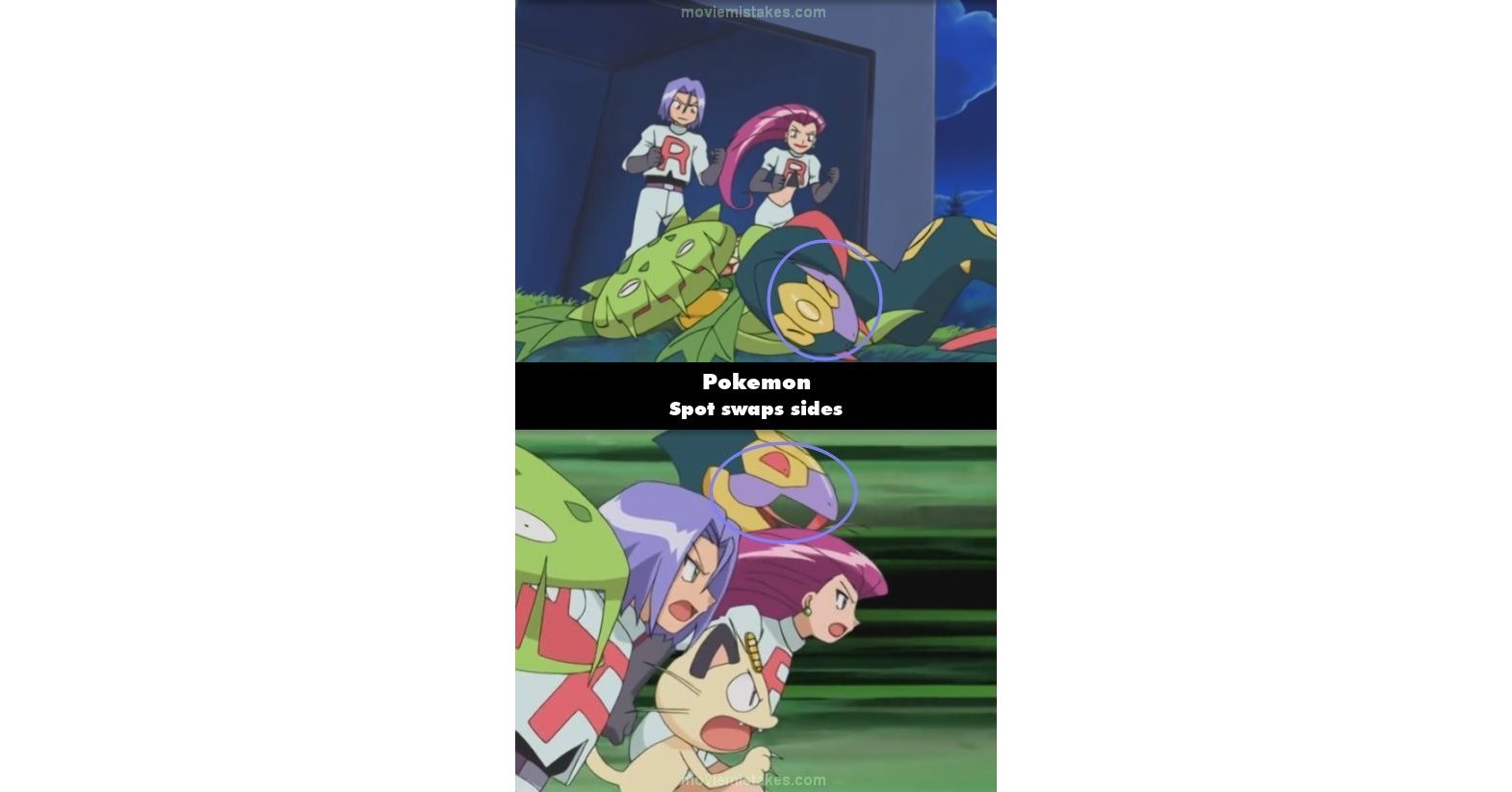 Pokemon (1998) TV mistake picture (ID 360015)