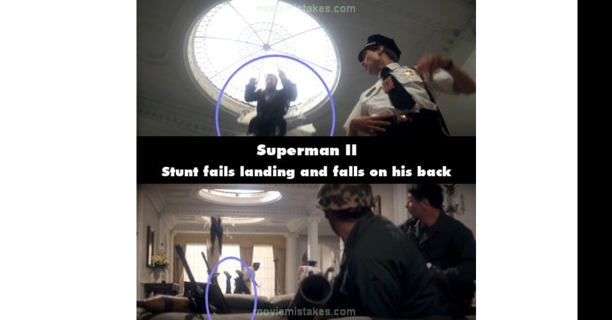 Superman II (1980) movie mistake picture (ID 361459)