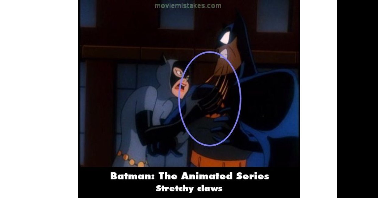 Batman: The Animated Series (1992) TV mistake picture (ID 361489)