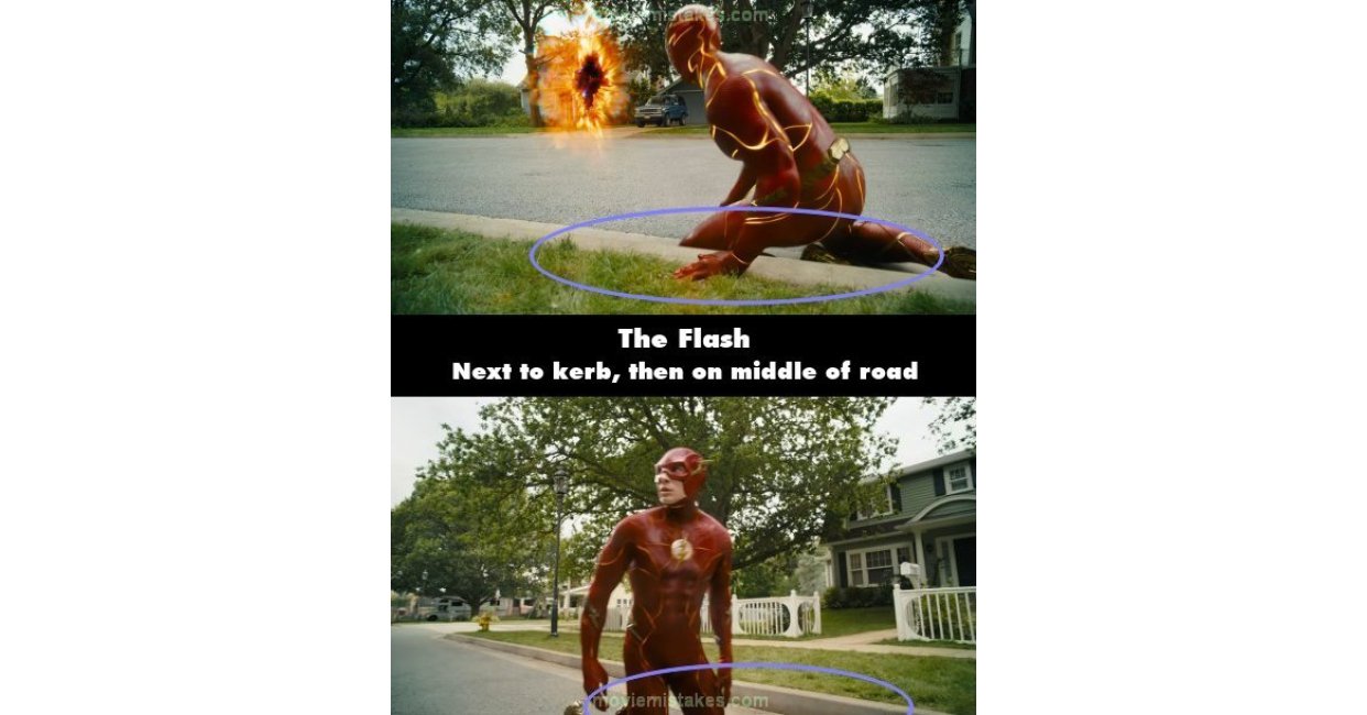 The Flash (2023) movie mistake picture (ID 363404)