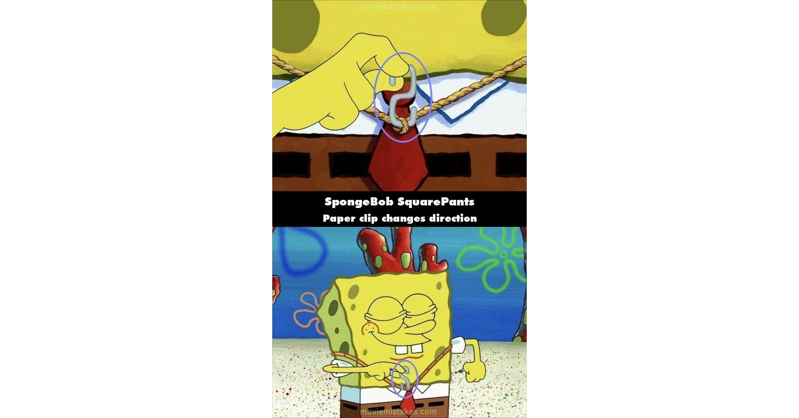 SpongeBob SquarePants (1999) TV mistake picture (ID 367696)
