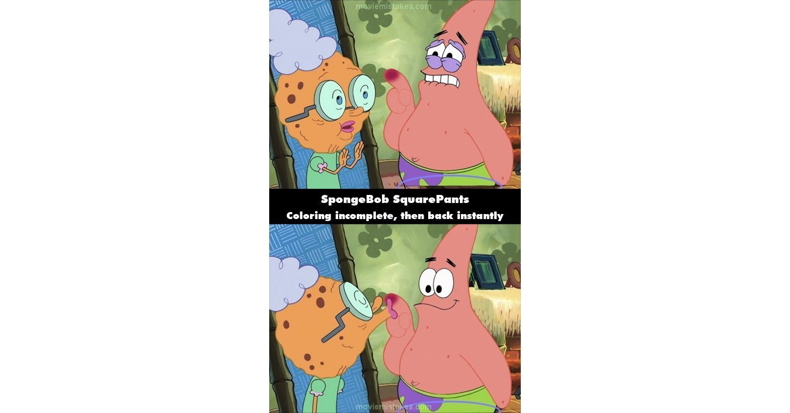 SpongeBob SquarePants (1999) TV mistake picture (ID 368456)