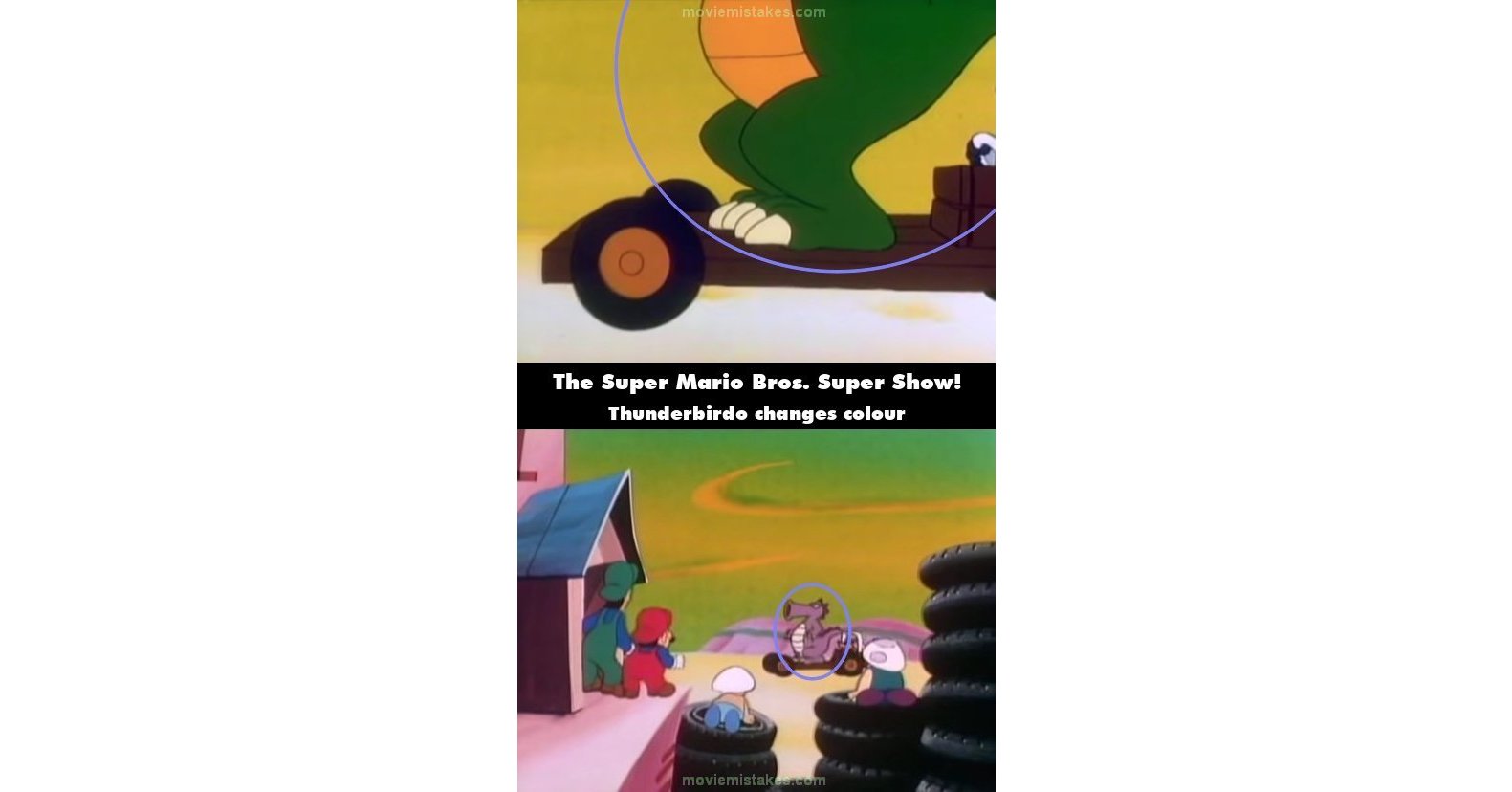 The Super Mario Bros. Super Show! (1989) TV mistake picture (ID 41200)