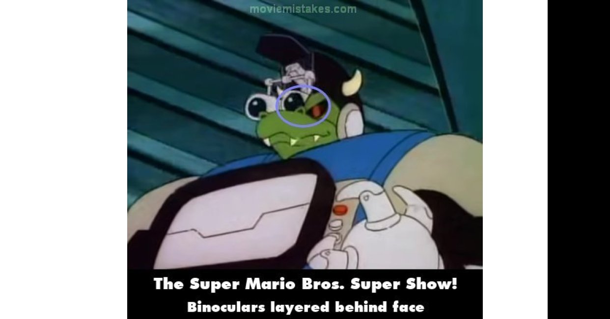 The Super Mario Bros. Super Show! (1989) TV mistake picture (ID 48161)