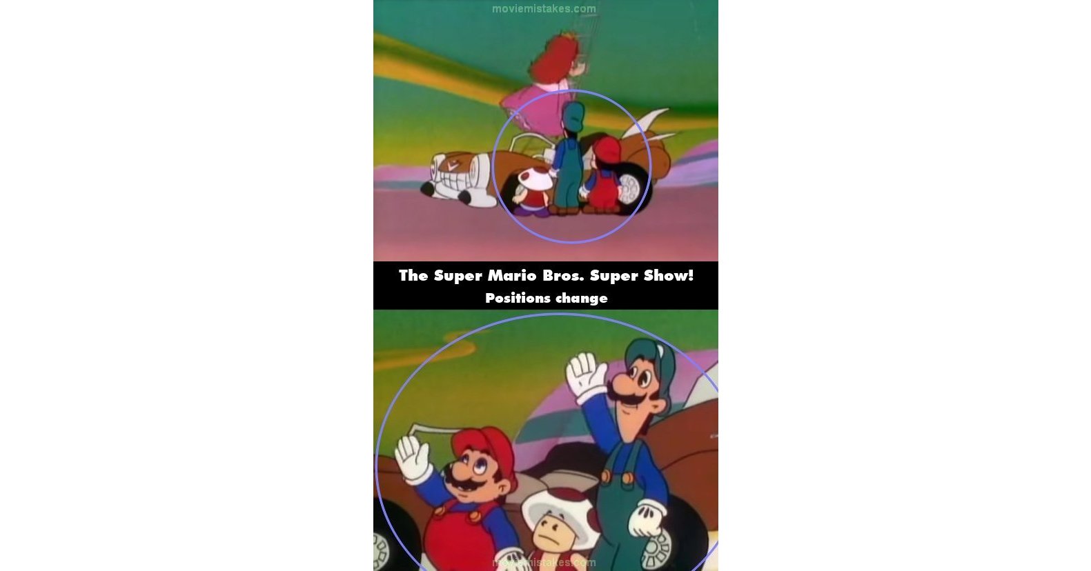 The Super Mario Bros. Super Show! (1989) TV mistake picture (ID 49744)