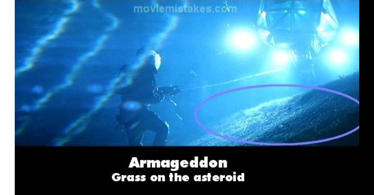 Armageddon (1998) movie mistake picture (ID 527)