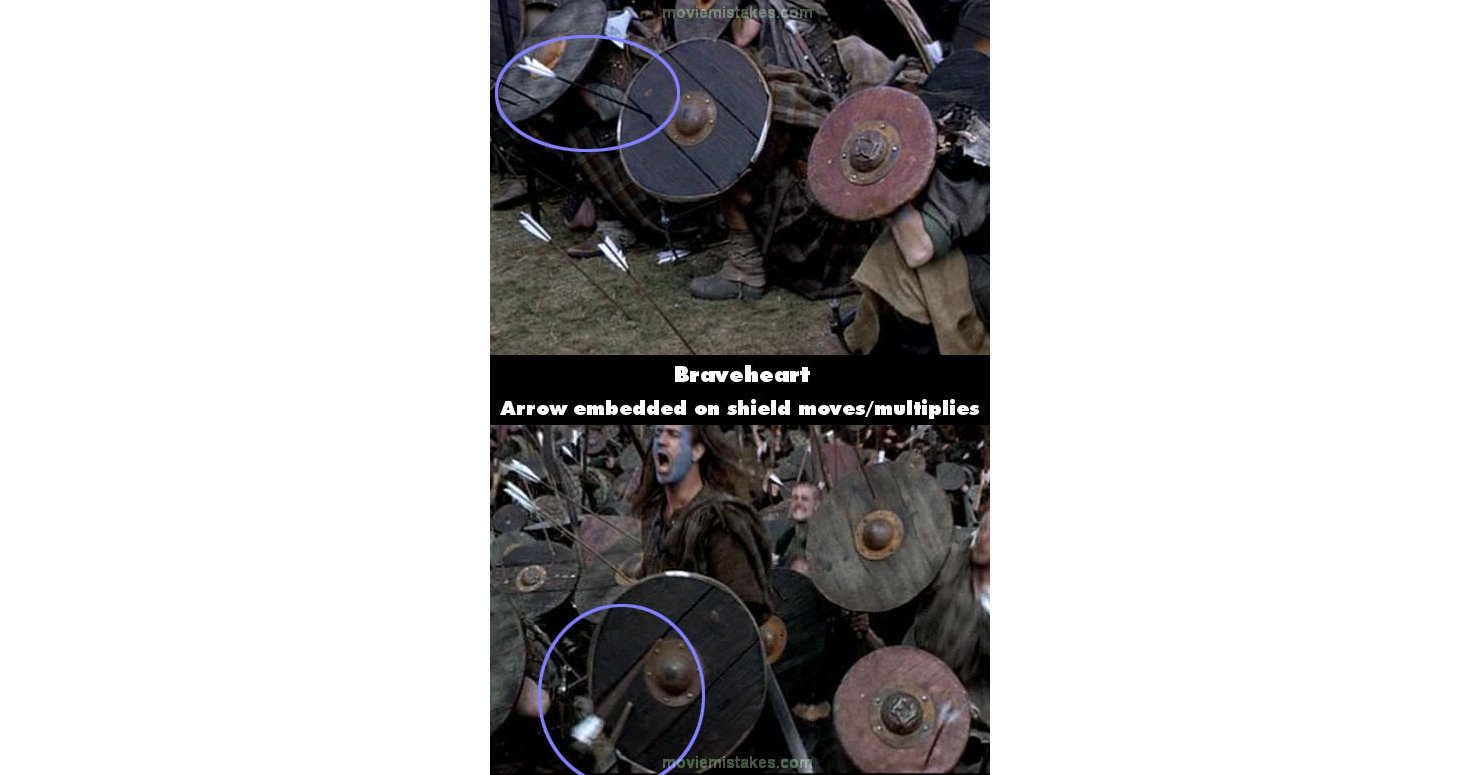 Braveheart (1995) movie mistake picture (ID 75798)