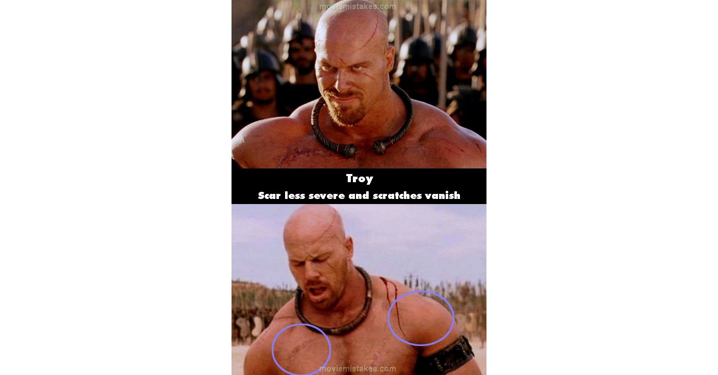 Troy (2004) movie mistake picture (ID 80284)