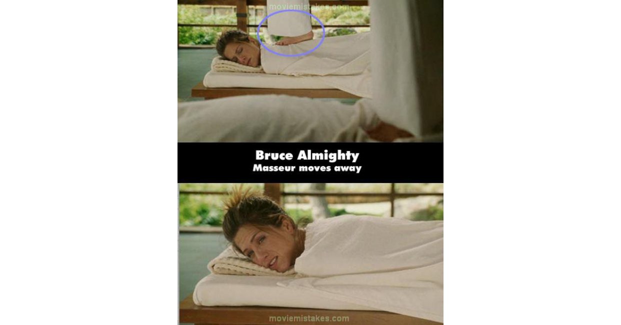 Bruce Almighty (2003) movie mistake picture (ID 80676)